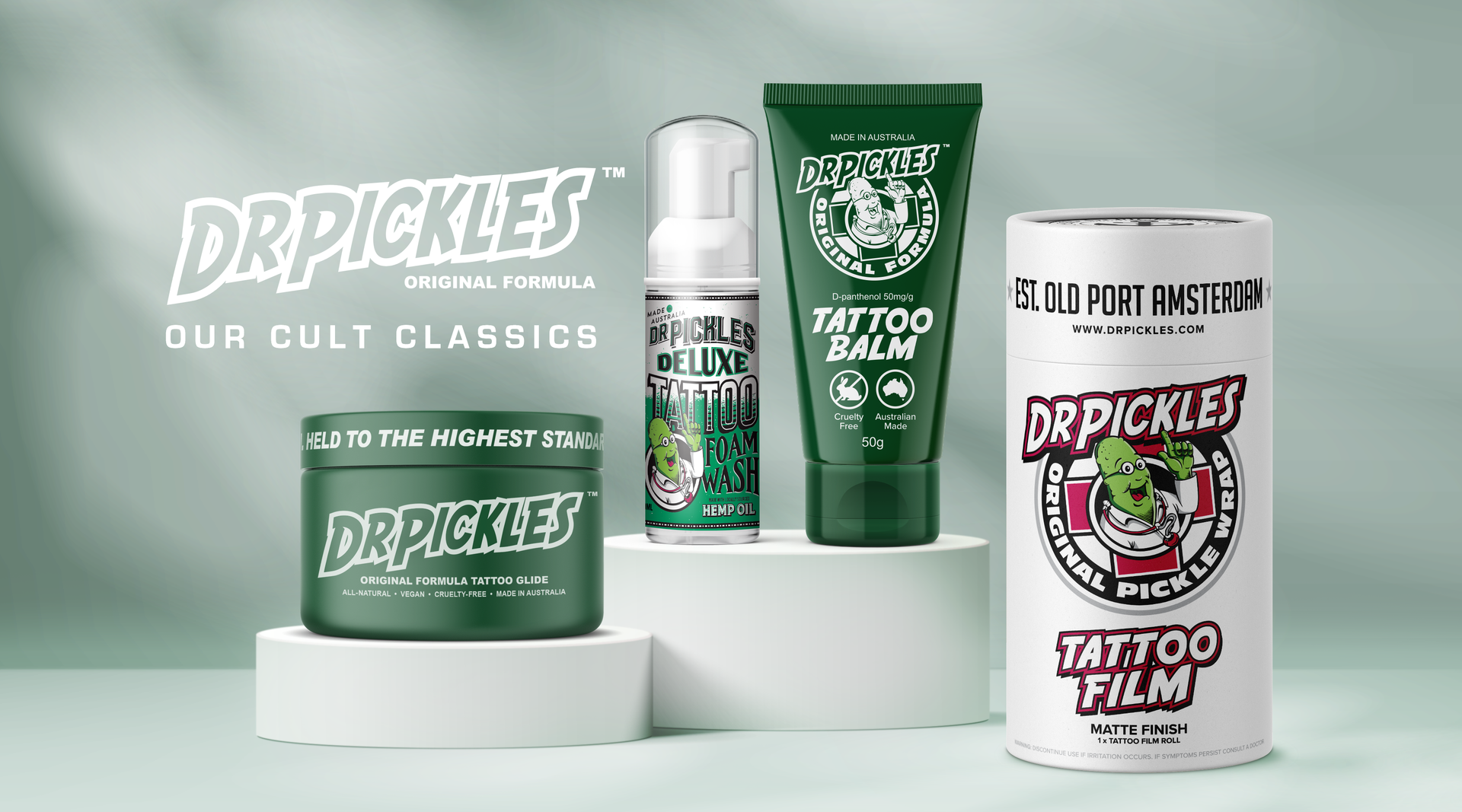 Dr. Pickles: Dr Pickles Tattoo Aftercare & Lifestyle Products!